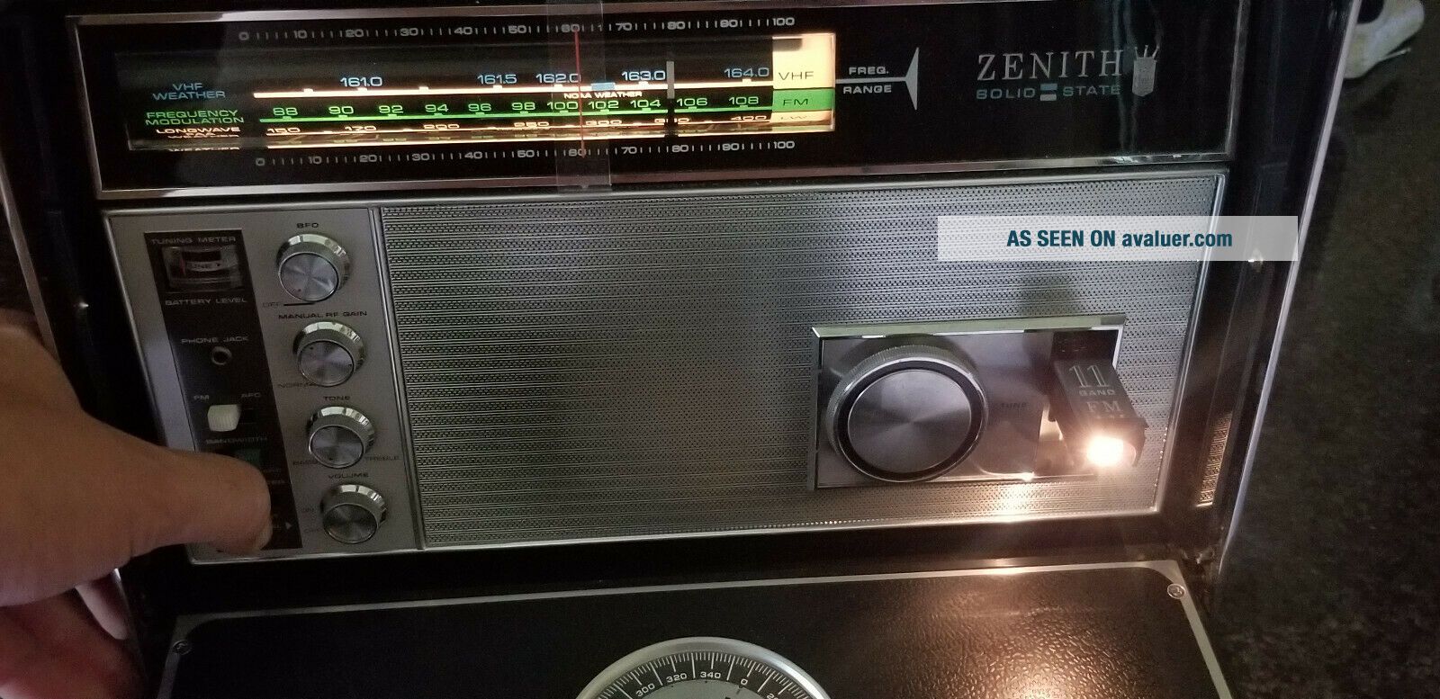 ZENITH RD7000Y TRANS OCEANIC NATIONAL WEATHER SERVICE BAND RADIO (NEAR ...