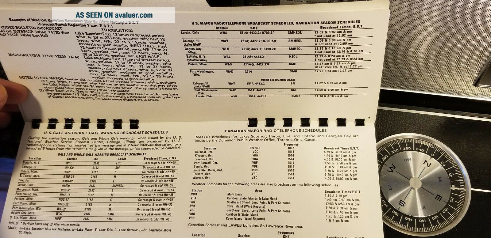 ZENITH RD7000Y TRANS OCEANIC NATIONAL WEATHER SERVICE BAND RADIO (NEAR ...