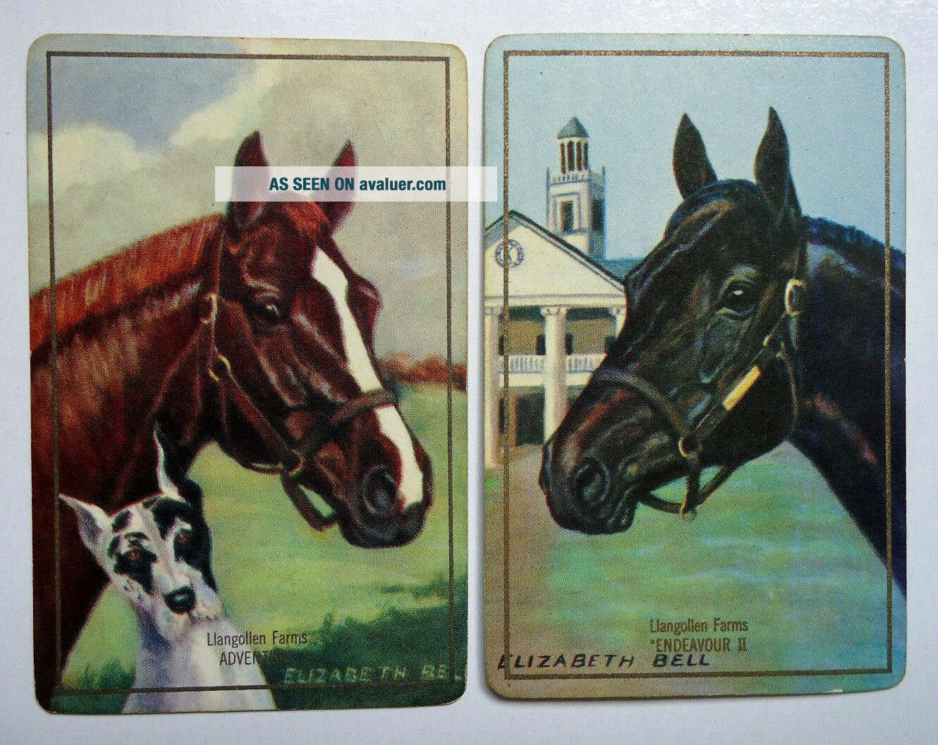 Vintage Llangollen Farms - Adventure & Endeavour II Swap Playing Cards ...