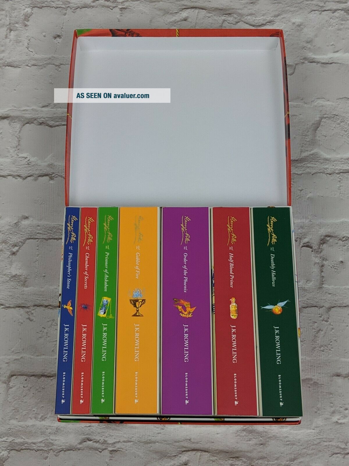 15 Years Of Harry Potter Complete Presentation Box Set Of Books ...
