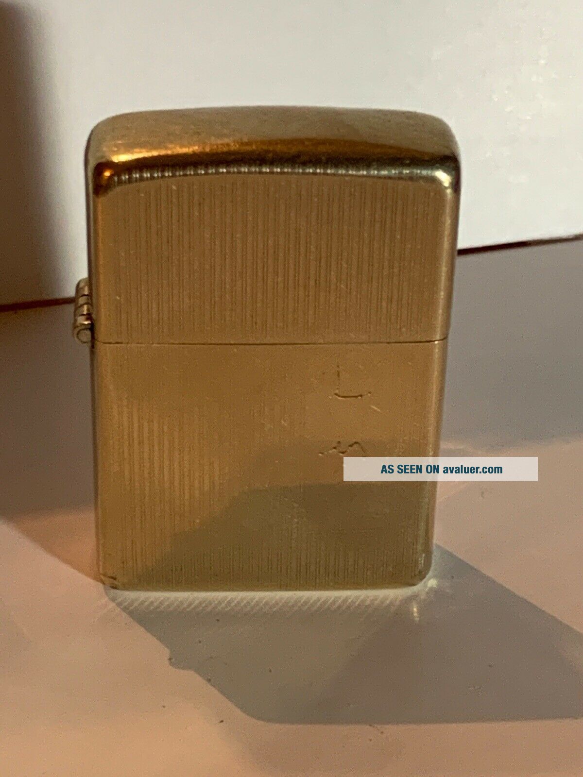 Vintage ZIPPO Lighter 10K GOLD FILLED W/ Box VERY RARE | #4293830