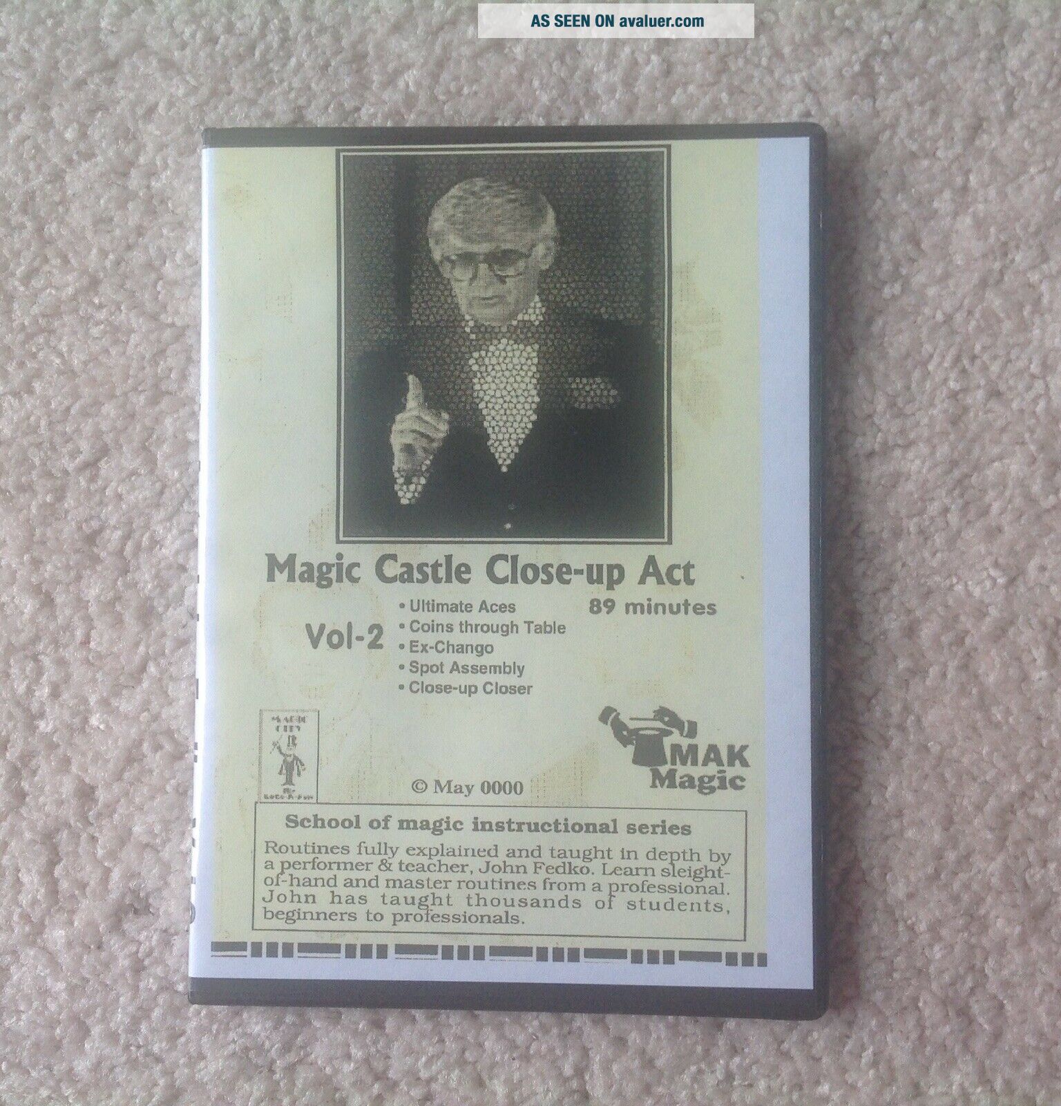 School Of Magic Series By John Fedko (9 Volume DVD Set) | #4299703