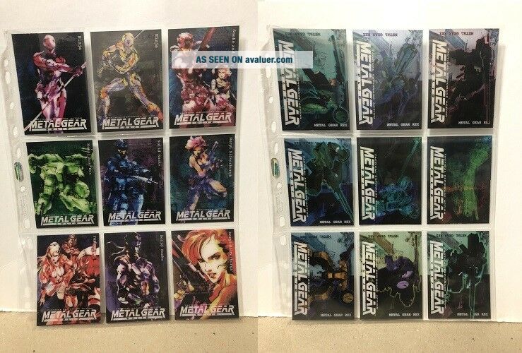 METAL GEAR SOLID Trading Card Basic Complete Set 100 Cards | #4305324