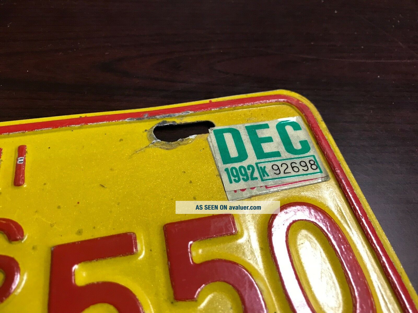 HAWAII HORSELESS CARRIAGE LICENSE PLATE 550 HARD TO FIND PLATE 1970 ' S ...