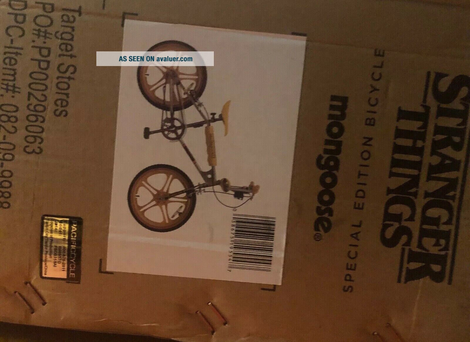 In The Box Mongoose STRANGER THINGS BMX Bicycle Bike Netflix Old School ...