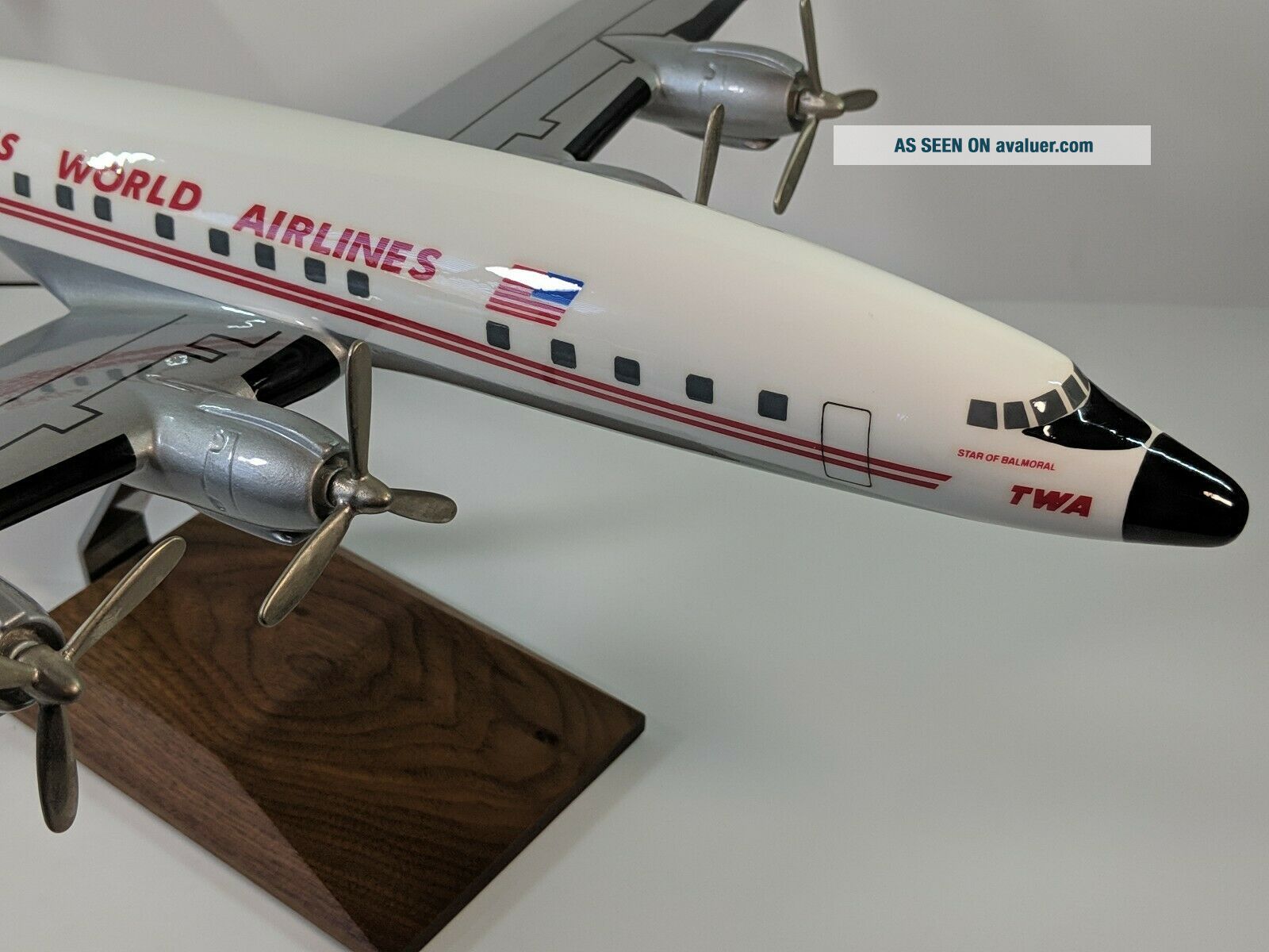Atlantic Models Trans World Airlines TWA G Model Airplane 1:72 Scale ...