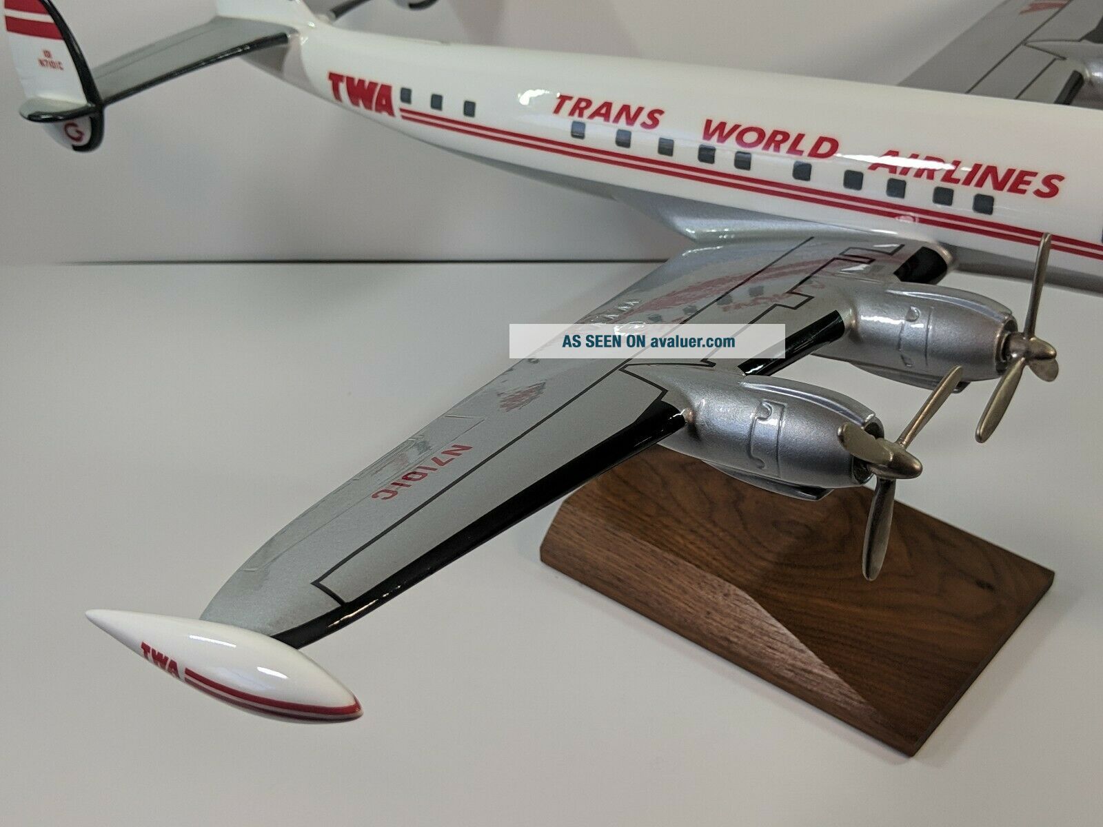 Atlantic Models Trans World Airlines TWA G Model Airplane 1:72 Scale ...