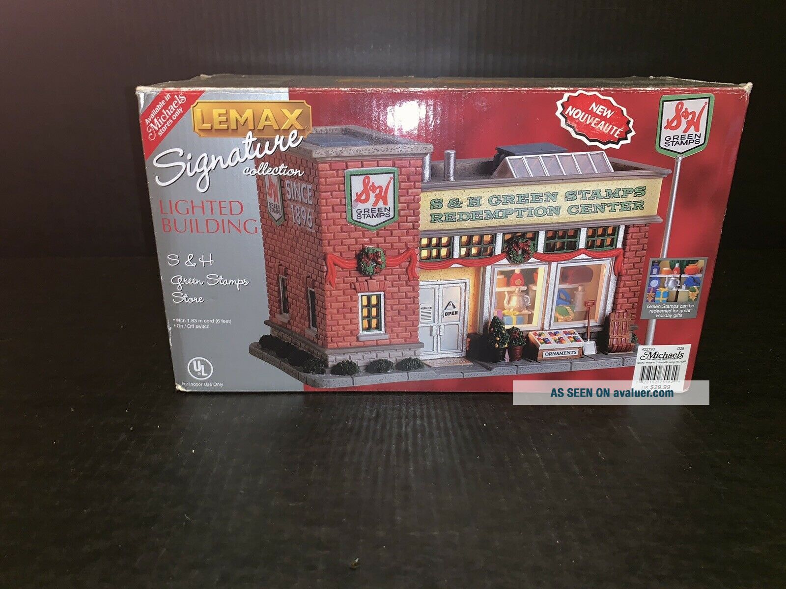 Lemax Signature Liteup Ceramic House S&H Green Stamps Redemption Center ...