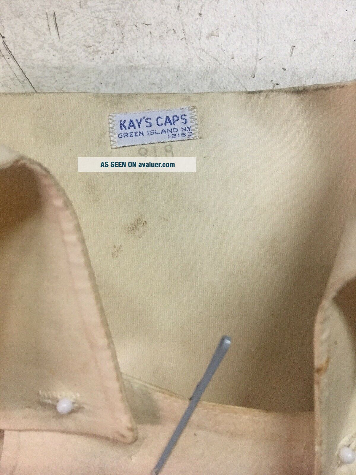 Vintage Kay’s Cap Starched Nurse Cap Hat Linen Purdue University Nurse ...
