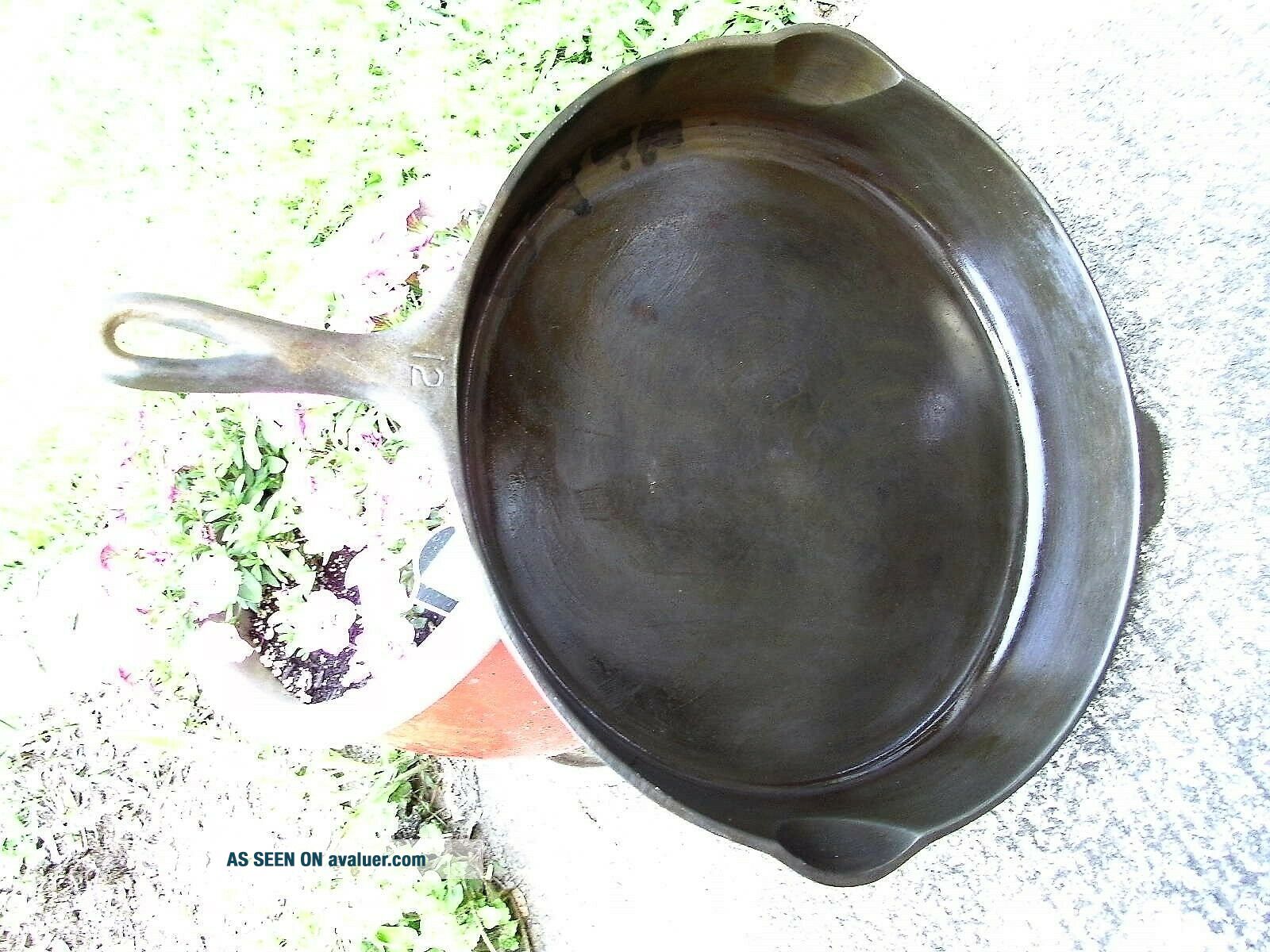 Cast Iron Skillet Wagner Ware 1062 Sidney - O - No. 12 | #4421204