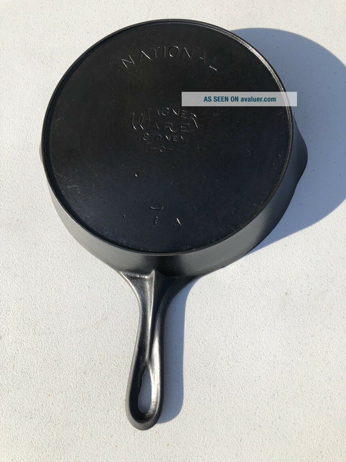 Cast Iron Skillet 7 National Wagner Ware Sydney O 7A Arch Logo | #4423021