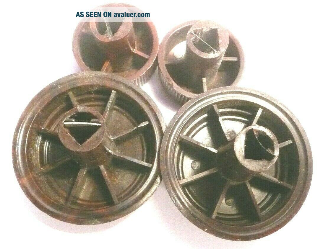 Vintage WESTINGHOUSE H - 107 CONSOLE RADIO: Set Of 4 BAKELITE KNOBS ...