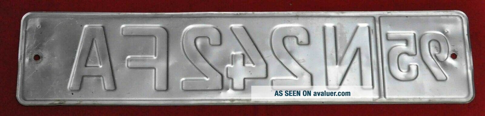 License Plate Uzbekistan Very Rare | #4429007