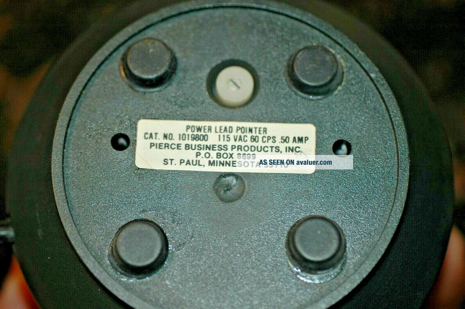 Vintage Pierce Power Lead Pointer Electric Sharpener | #4438181