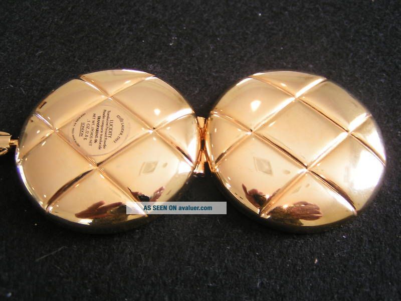Estee Lauder GOLDEN POWDER COMPACT WITH CRYSTAL STAR CHARM | #4431426