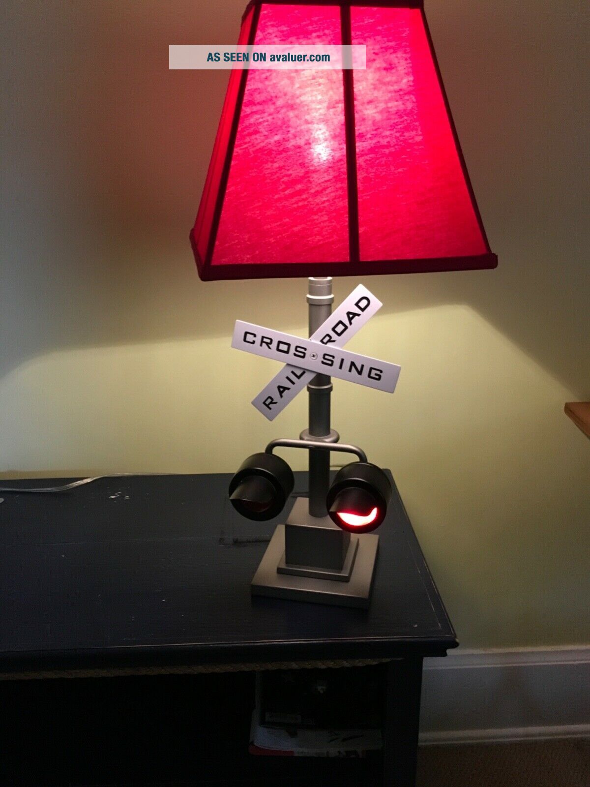 Pottery Barn Kids Lamp Railroad Crossing Light | #4460222