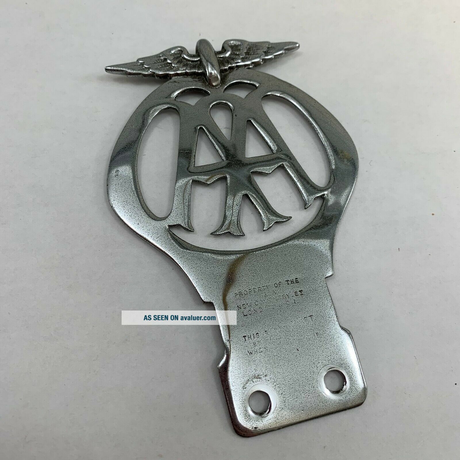 AA Automobile Club 43820A Vintage Auto Badge Emblem Automobile 626 ...