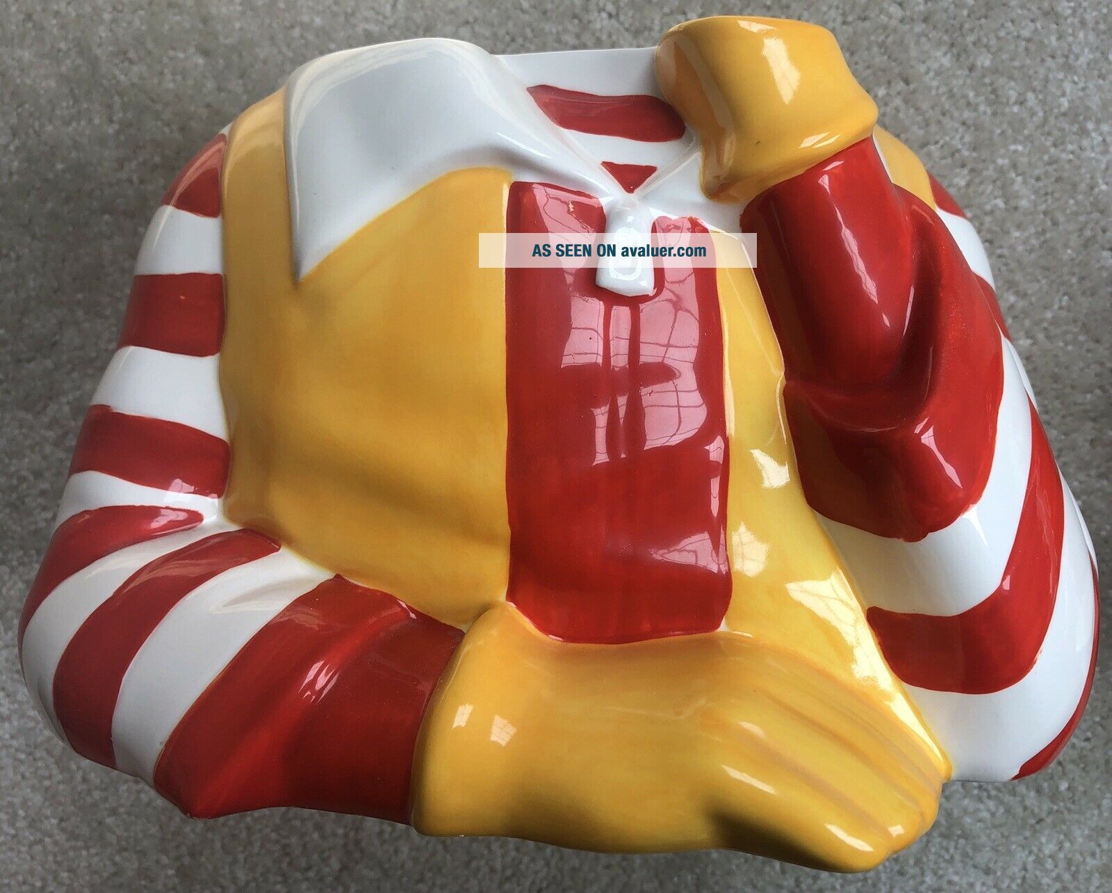 Ronald McDonald Cookie Jar Mcdonald’s Treasure Craft A Pfaltzgraff ...