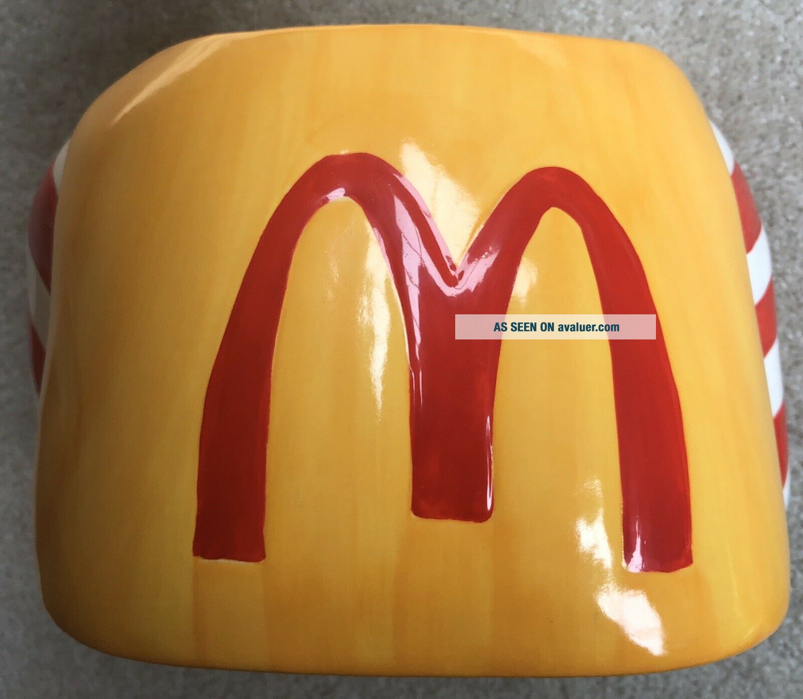 Ronald McDonald Cookie Jar Mcdonald’s Treasure Craft A Pfaltzgraff ...