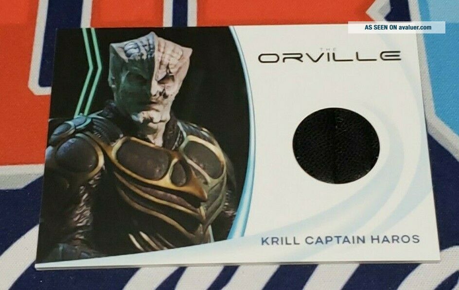 Rittenhouse The Orville Season One Krill Captain Haros Uniform Relic ...