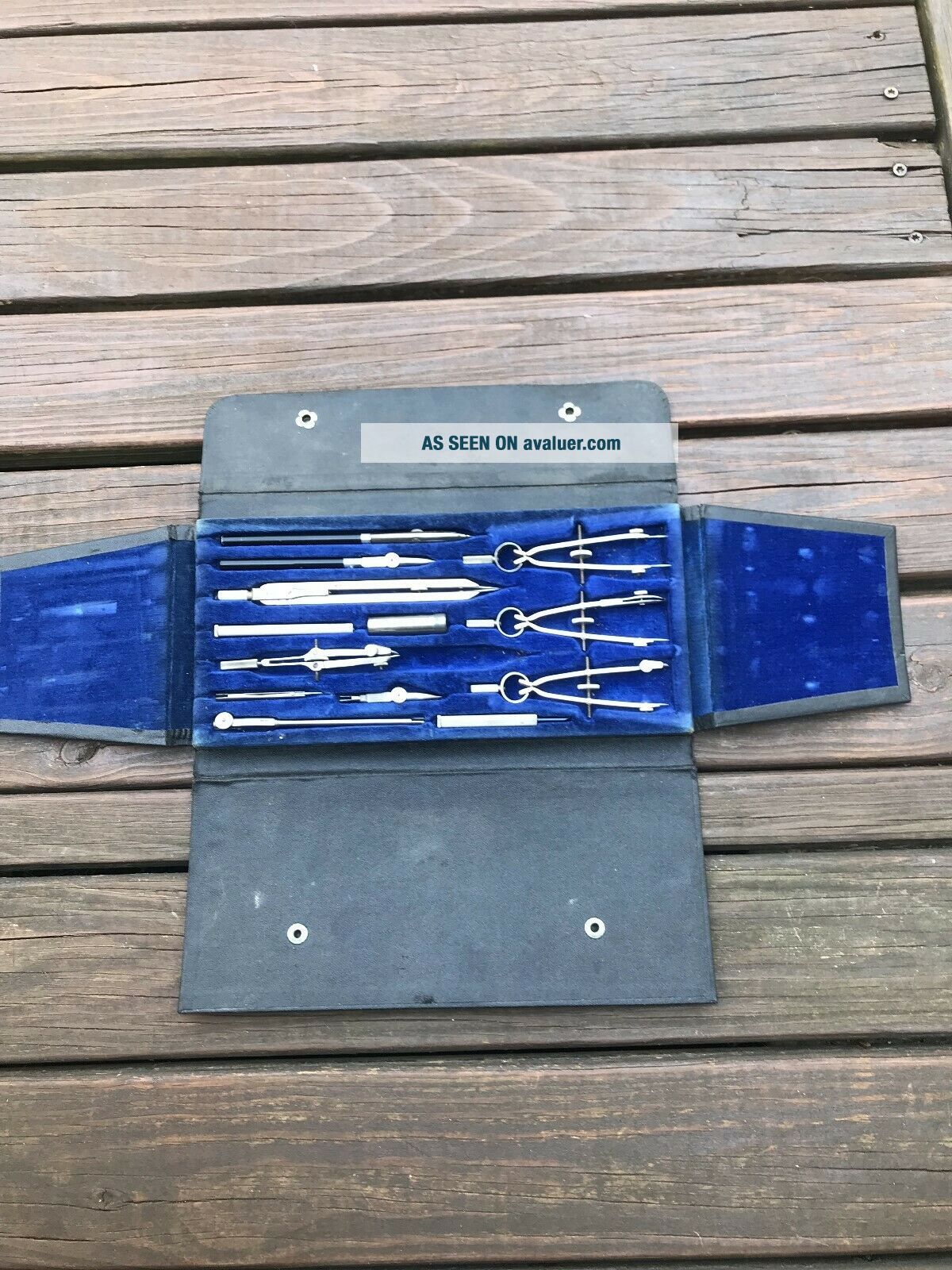 Vintage Gramercy Import Co. German Drawing Drafting Drafting Tool Set ...
