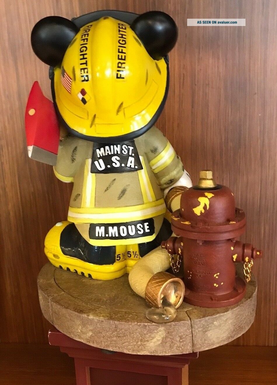 DIsney Parks Mickey Mouse Fireman Medium Statue - | #4489543