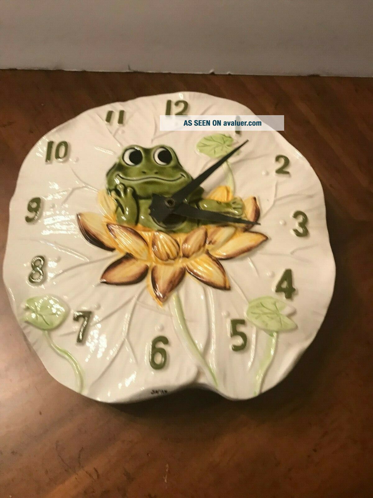 Vintage Sears Neil The Frog Battery Operated Clock | #4486829