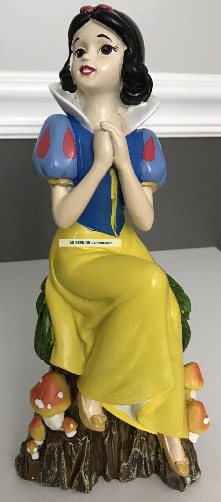 Disneys Snow White And The Seven Dwarfs Resin Garden Statues 8 In Set ...