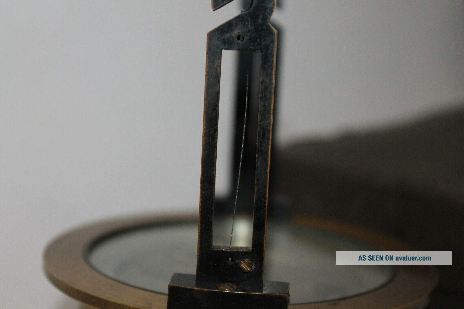 Vintage Brass Surveyor ' S Compass Made In France W/ Box | #4487664