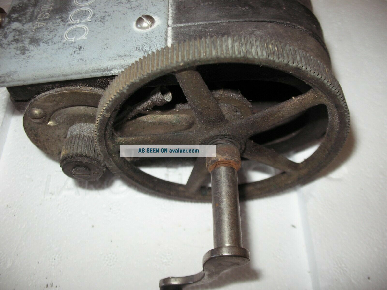 Antique Kellogg 5 - Bar Wall Telephone Magneto Generator With Crank ...