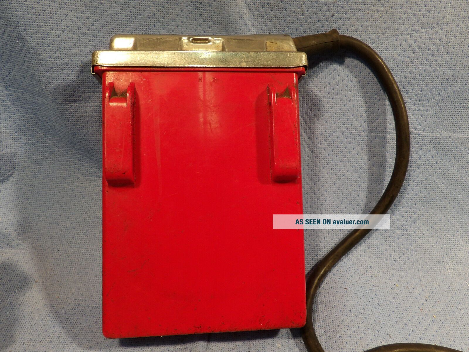 VINTAGE KOHLER WHEAT ELECTRIC MINER CAP LAMP 4 VOLT BATTERY | #4507305