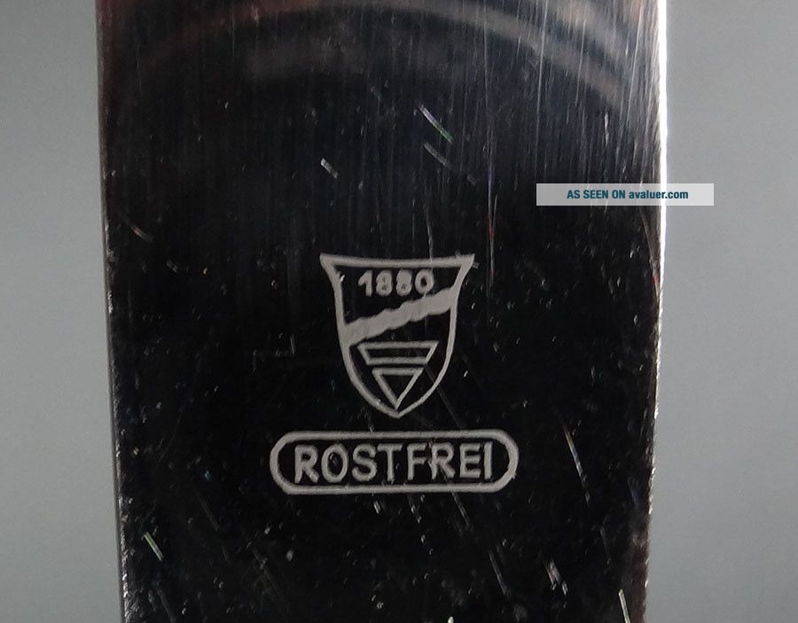 1970s Vintage German BURBERG NOVASIL Rostfrei Stainless Steel Flatware ...