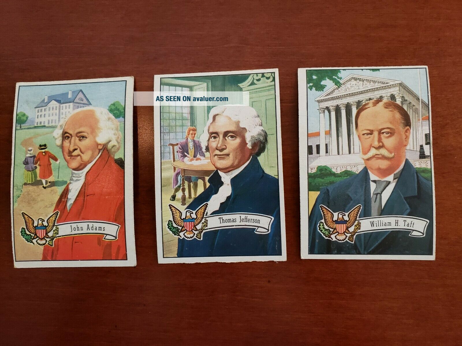 Vintage 1956 Topps U. S. Presidents Trading Cards 18 Cards | #4499522