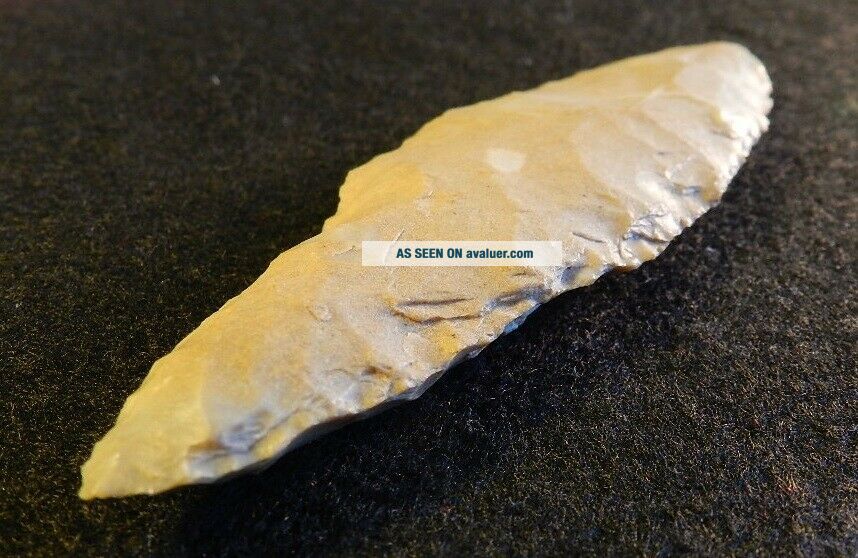 G Authentic Native American Artifact Arrowheads Knife Scraper | #4592219
