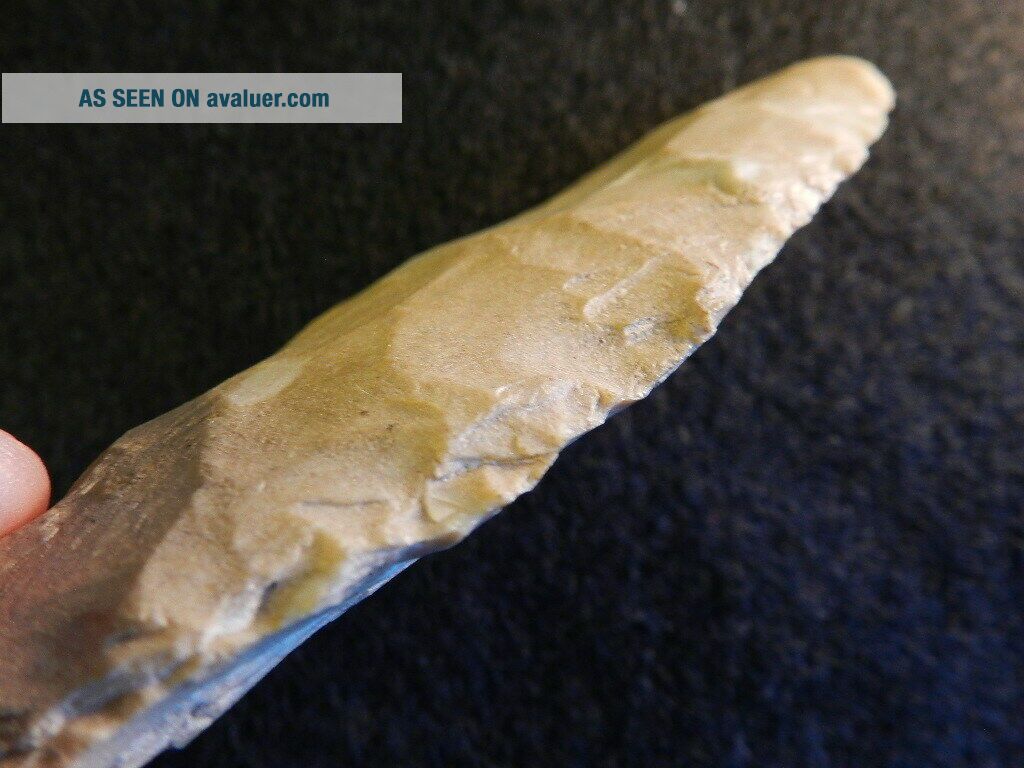 G Authentic Native American Artifact Arrowheads Knife Scraper | #4592219