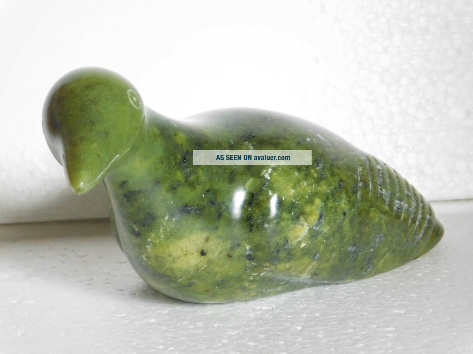 Inuit Eskimo Soapstone Carving Sculpture " Resting Bird " By ᑎᒥᓚ ...
