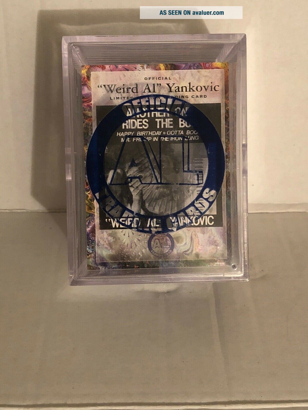 WEIRD AL YANKOVIC COMPLETE SET OF 133 TRADING CARDS IN PLASTIC BOX ...