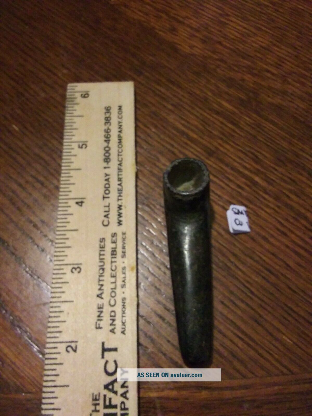Indian Artifacts G10 Steatite Elbow Pipe Intrusive Mound Thin Rare ...