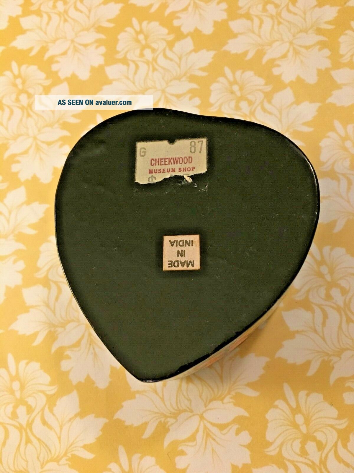 Trinket Box Paper Mache Cheekwood Botanical Museum Shop Nashville Iris ...