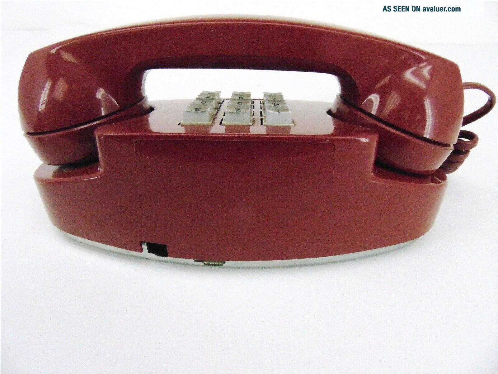 Vintage PRINCESS Western Electric RED Push Button Bell System TELEPHONE ...