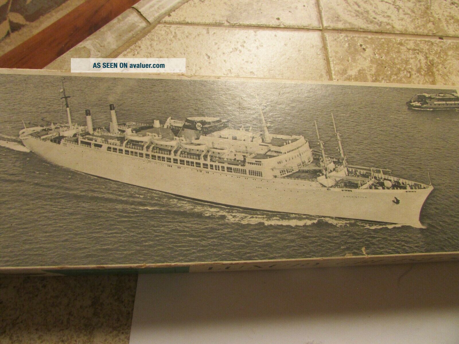 Revell S. S. Argentina 1961 Simi H - 334:198 - RARE Model Kit 58 Years ...