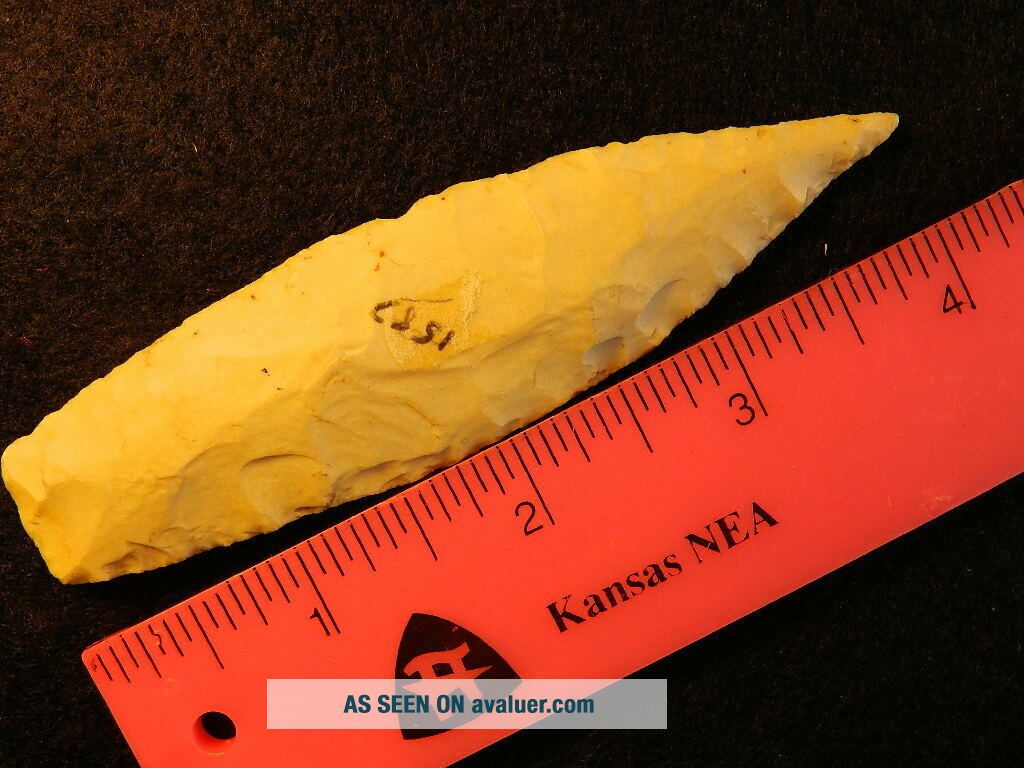 I Authentic Native American Artifact Arrowheads Knife Scraper Sedalia ...