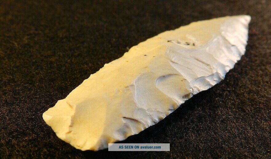 I Authentic Native American Artifact Arrowheads Knife Scraper Sedalia ...