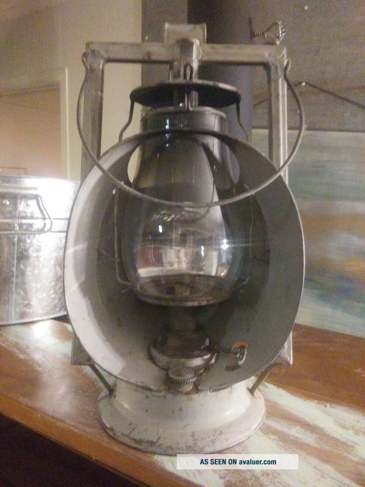 RARE EARLY 1900 ' S YORK CENTRAL RAILROAD DIETZ ACME INSPECTOR LAMP ...