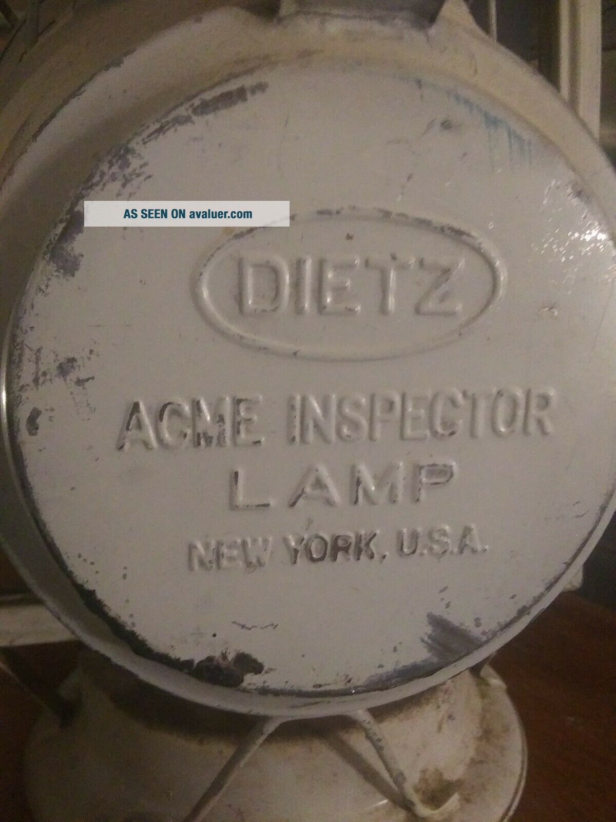 RARE EARLY 1900 ' S YORK CENTRAL RAILROAD DIETZ ACME INSPECTOR LAMP ...