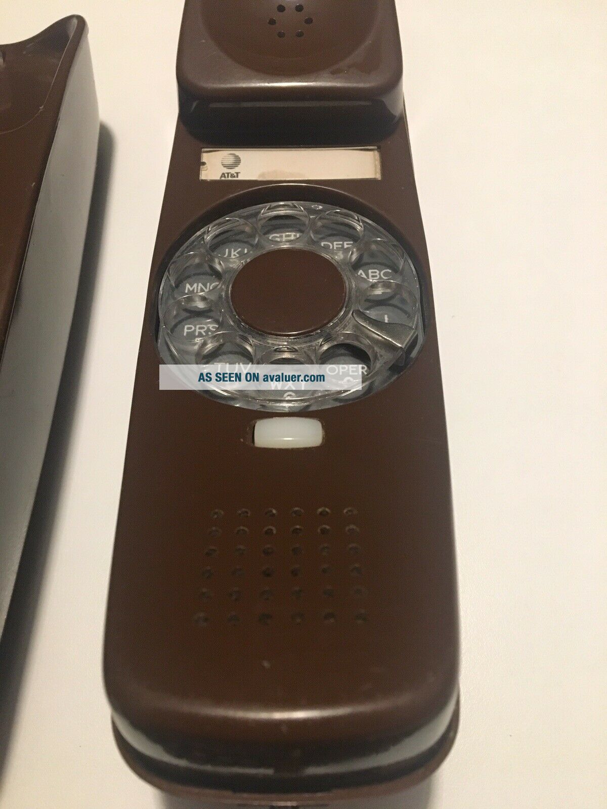 Bell System Vintage Phone Trimline Rotary Brown 1970’s | #4685771