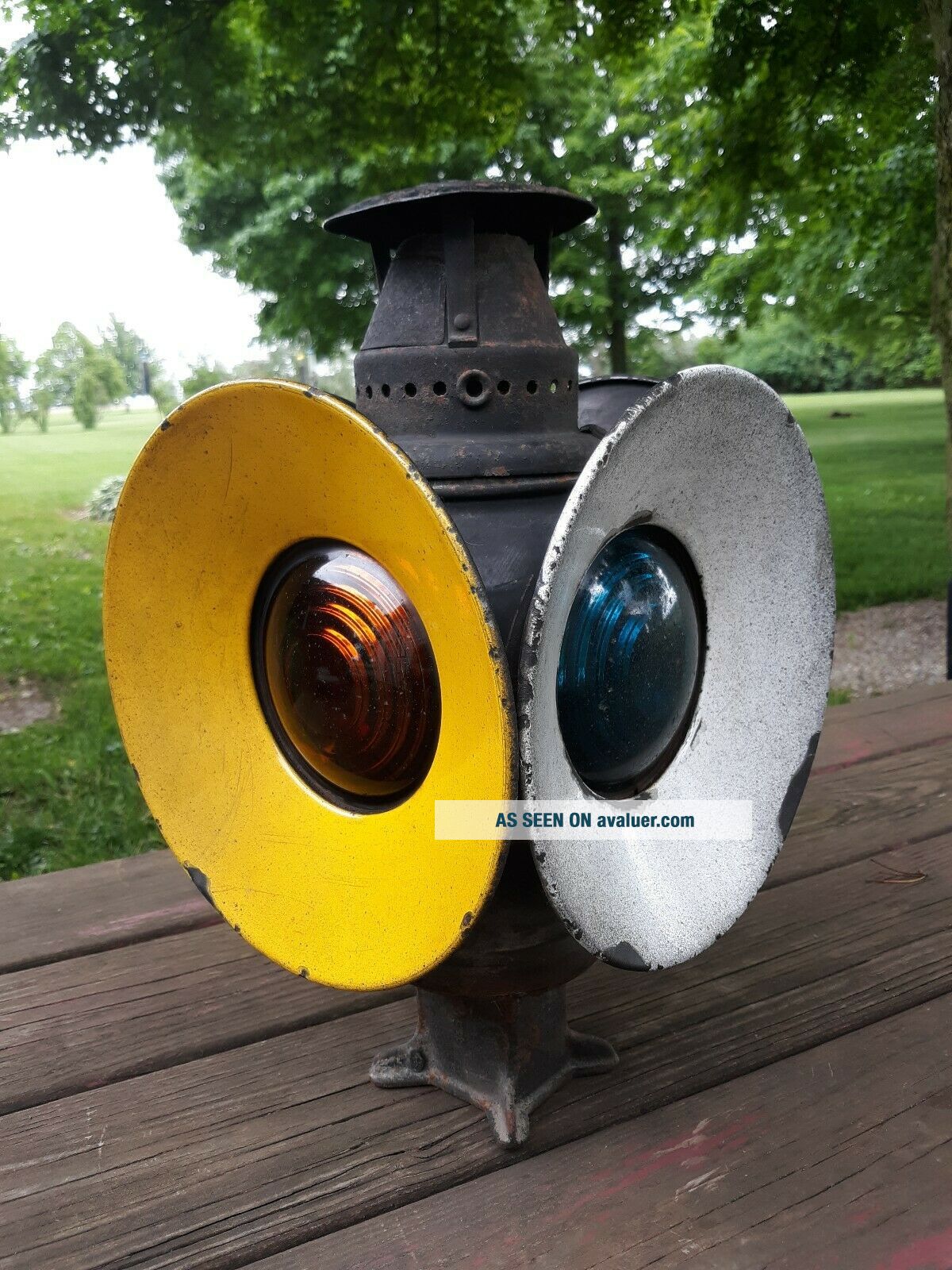 Adlake Non Sweating Railroad Switch Lamp Chicago NKP 55th St Yard ...