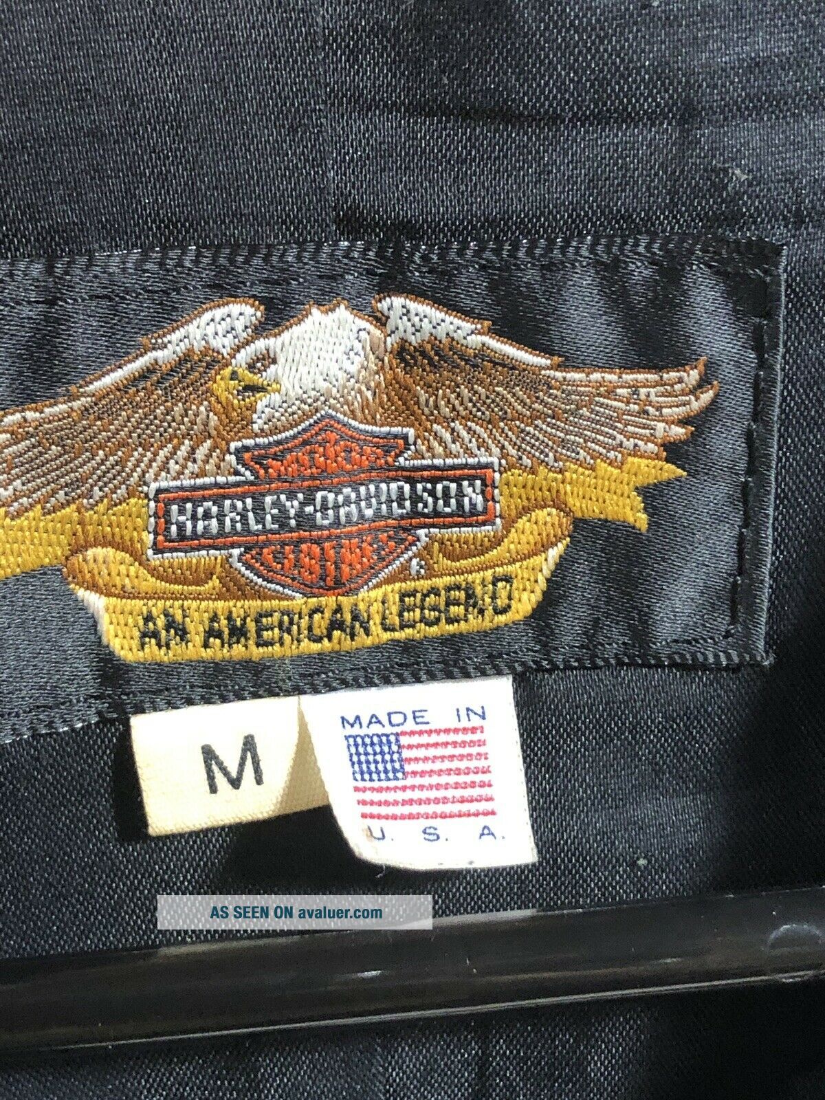 Harley Davidson Leather Vest With Patches Sz M. | #4667446