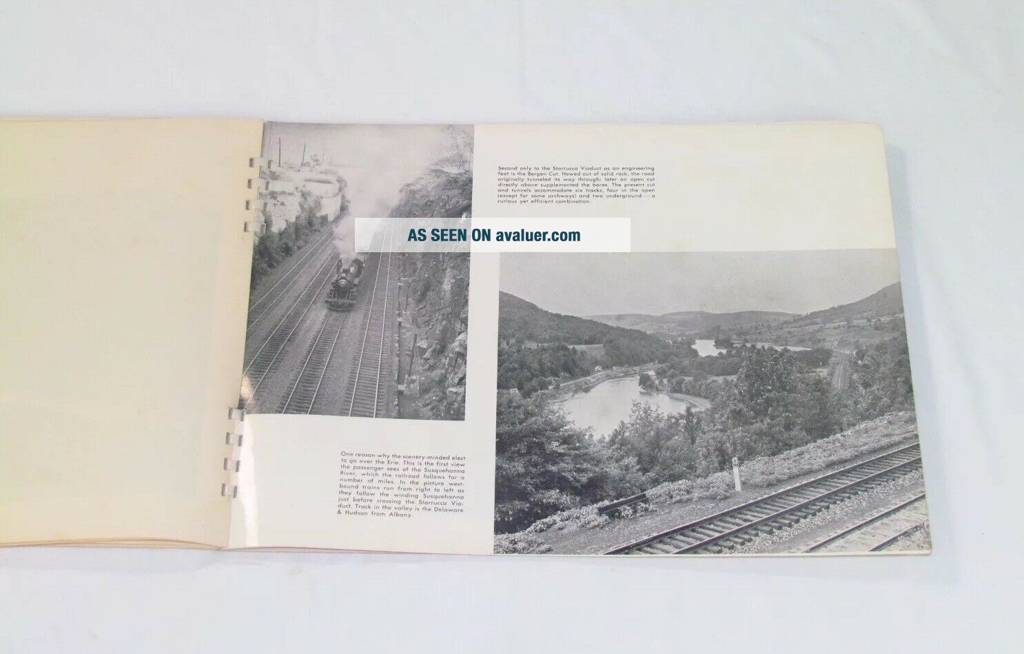 1946 Erie Railroad Train Album Of Photographs Book 14 | #4670769