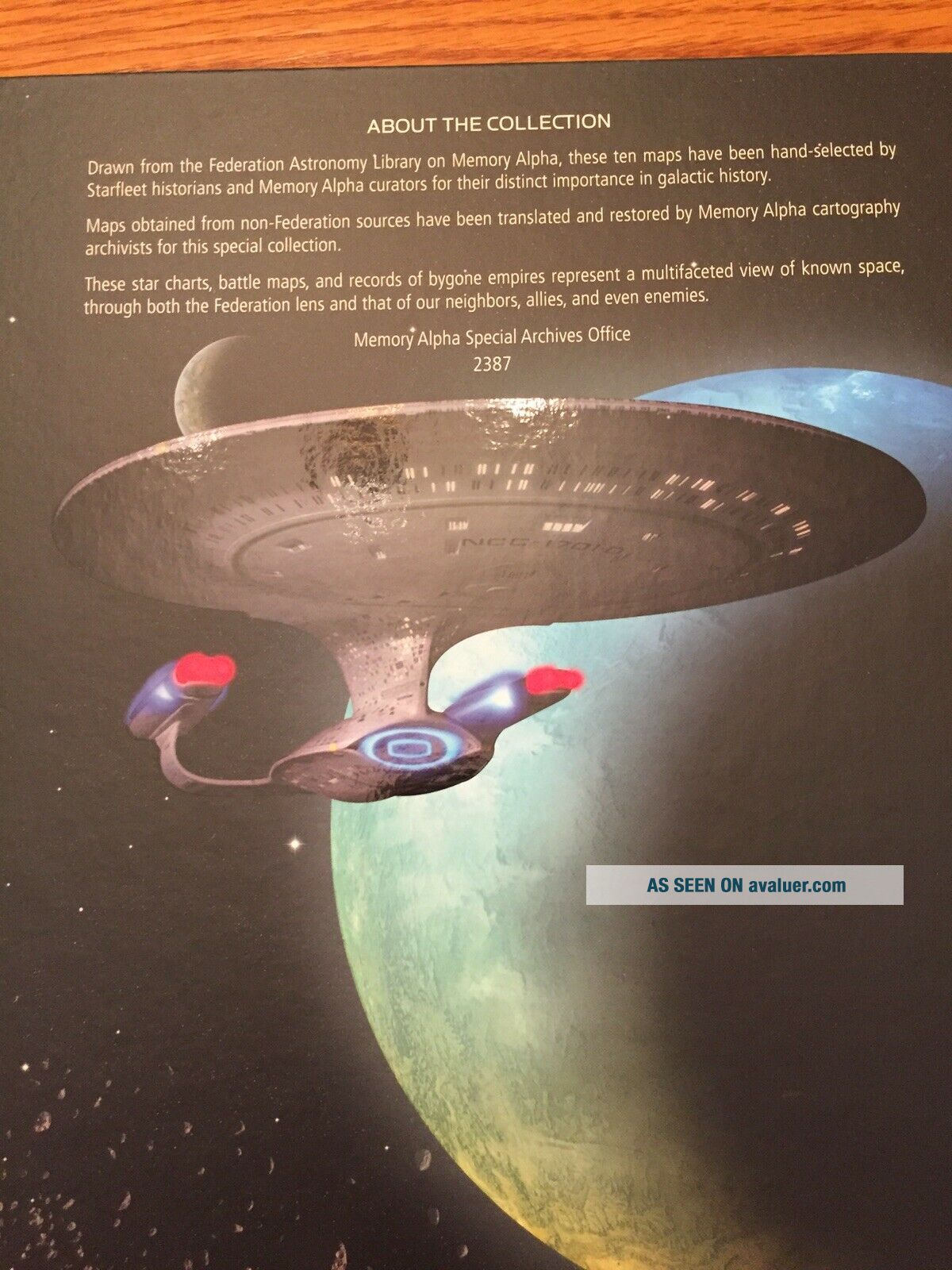 STAR TREK Stellar Cartography Near With 10 Fold Out Maps | #4702631